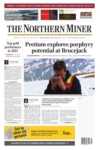 The Northern Miner Magazine - Vol. 101 No .48 Back Issue