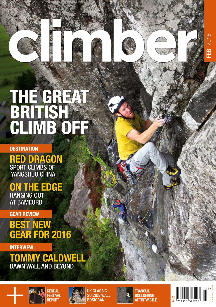 Climber Magazine - February 2016 Back Issue