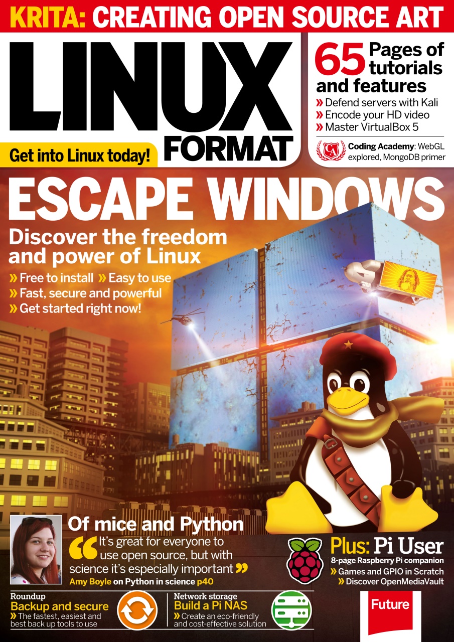 Linux Format Magazine - February 2016 Back Issue