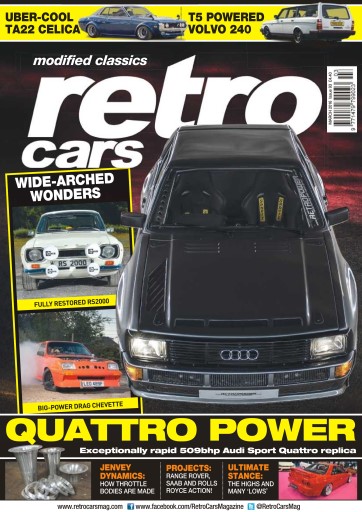 Retro Cars Magazine - No. 93 Quattro Power Back Issue