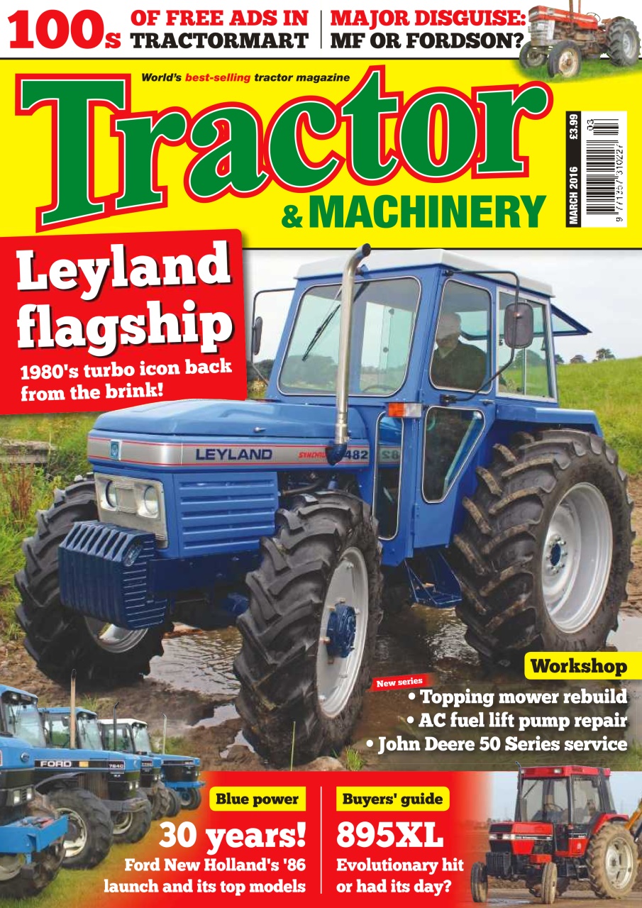 Tractor & Machinery Magazine - Vol. 22 No. 4 Leyland flagship Back Issue