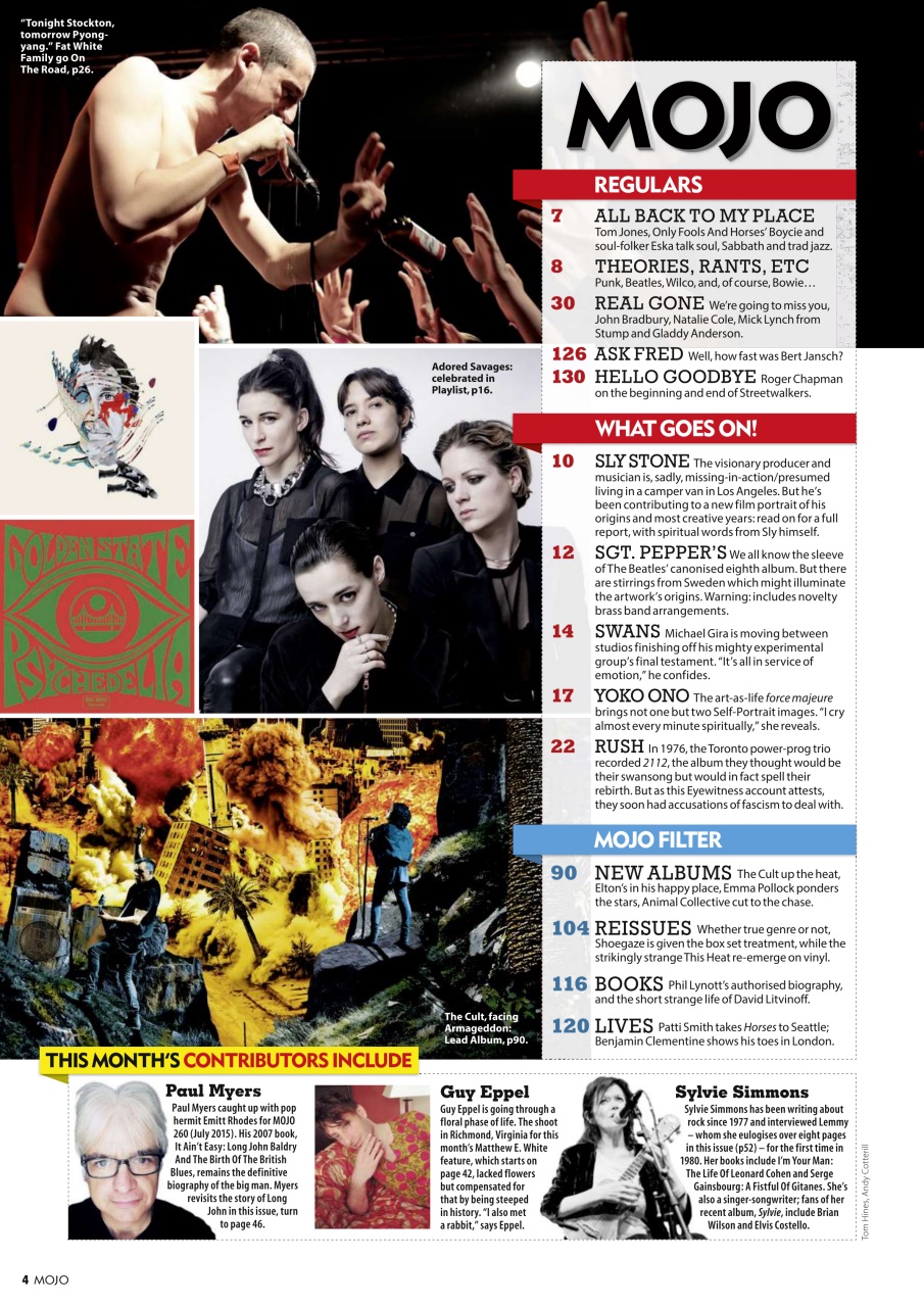 Mojo Magazine - March 2016 Back Issue