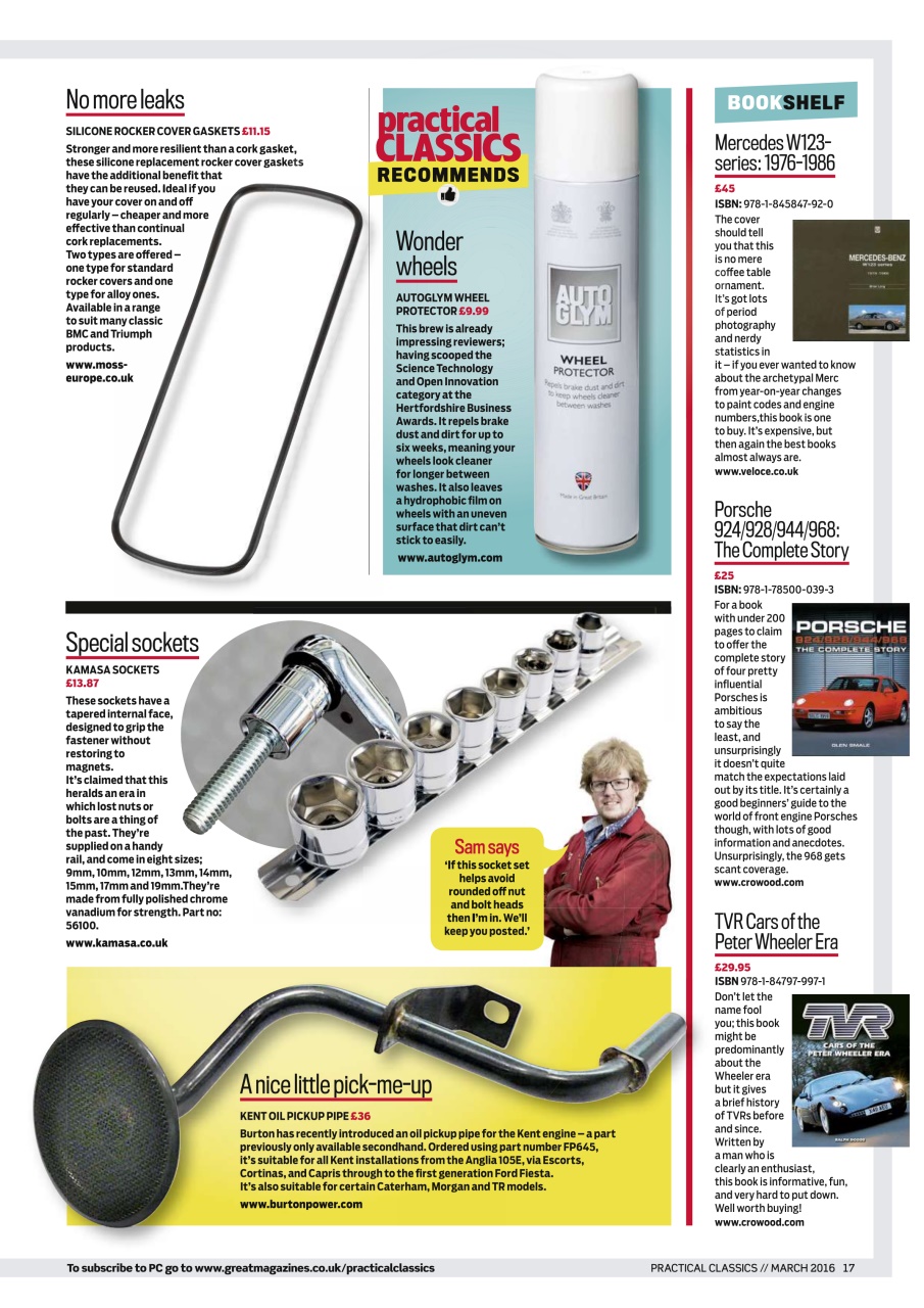 Practical Classics Magazine - March 2016 Subscriptions | Pocketmags