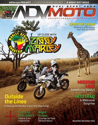 Adventure Motorcycle Magazine - November-December 2011 Back Issue