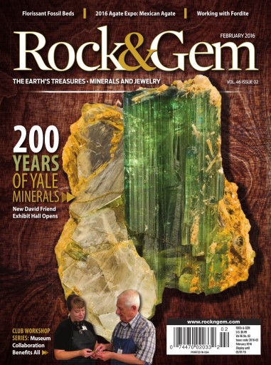 Rock&Gem Magazine - February 2016 Back Issue