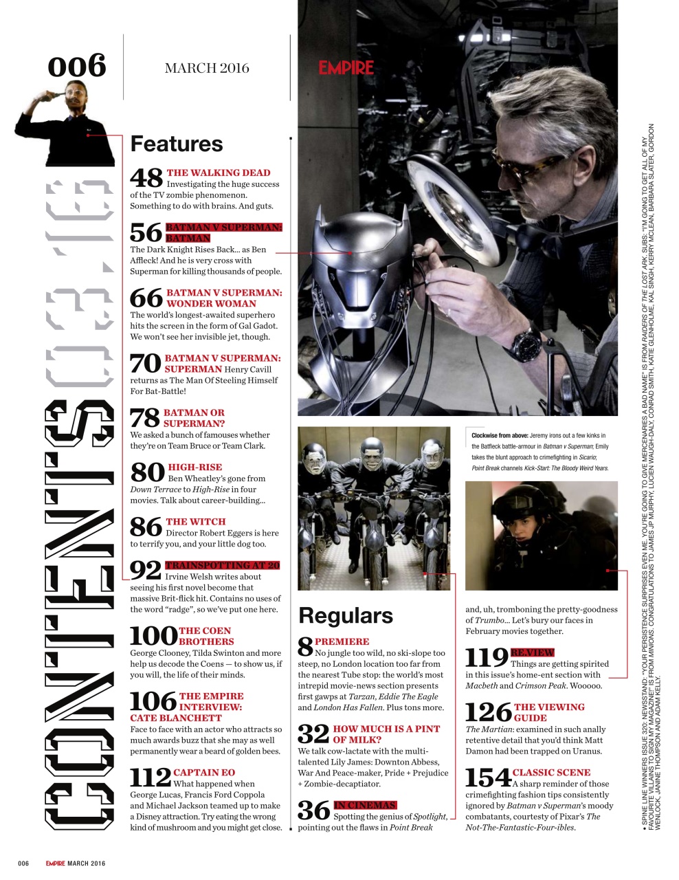 Empire Magazine - March 2016 Back Issue