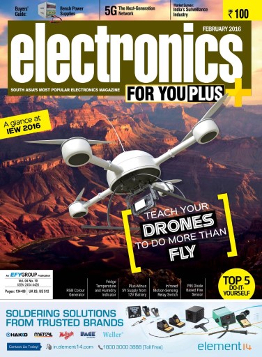 Electronics For You Magazine - February 2016 Back Issue