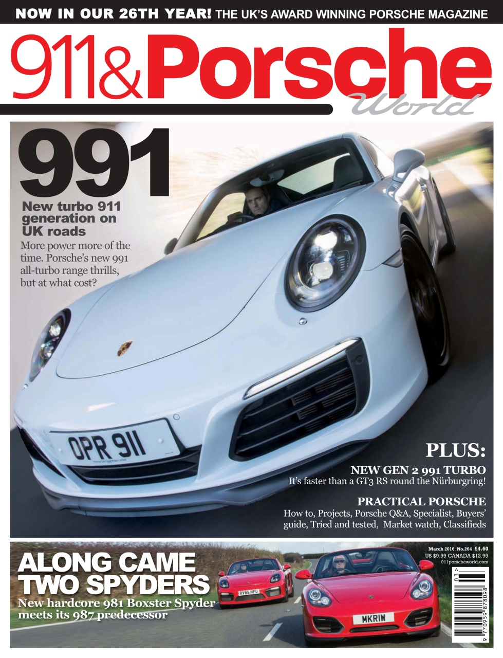 911 & Porsche World Magazine - 911 & Porsche World Issue 264 March 2016 ...
