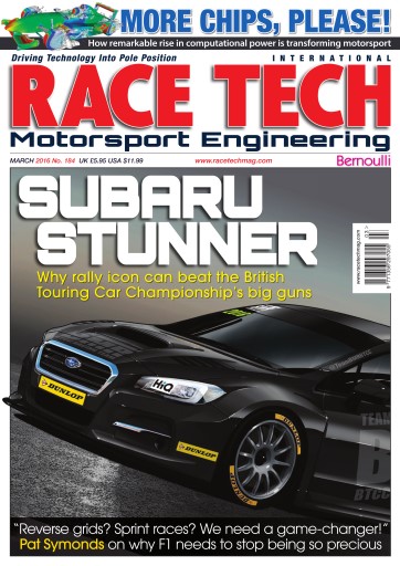 Race Tech Magazine - Issue 184 Back Issue