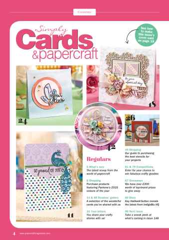 Simply Cards & Papercraft Magazine - 147 Back Issue