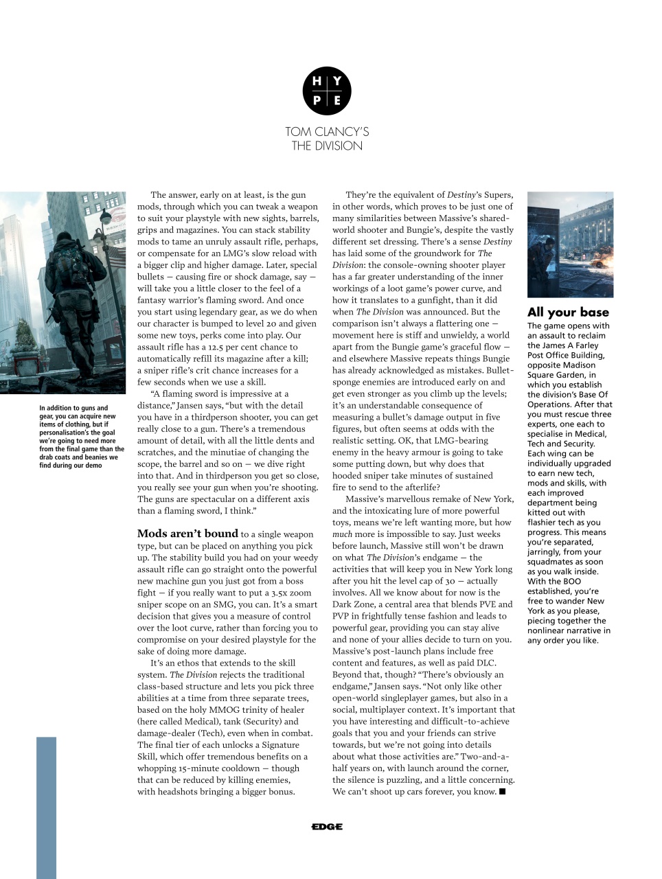 Edge Magazine - March 2016 Back Issue