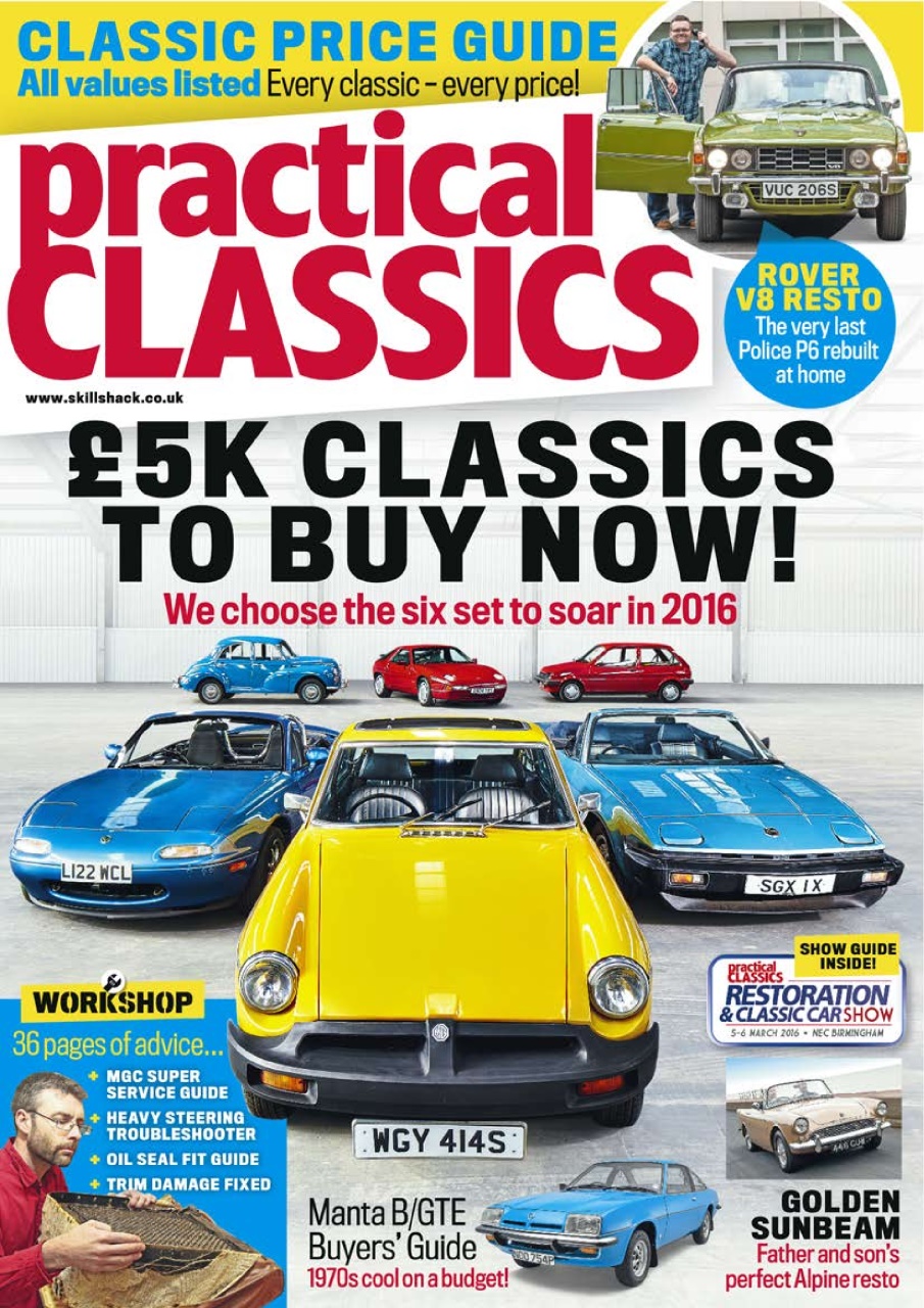 Practical Classics Magazine - April 2016 Subscriptions | Pocketmags