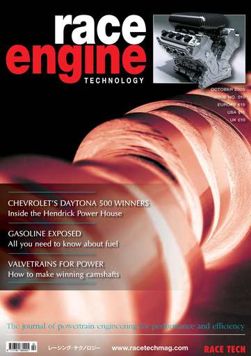 Race Engine Technology Magazine - 10 Sept-Oct 2005 Back Issue