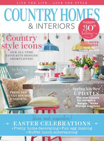 Country Homes & Interiors Magazine - April 2016 Back Issue