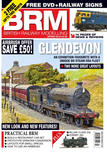 British Railway Modelling (BRM) Magazine - Spring 2016 Back Issue
