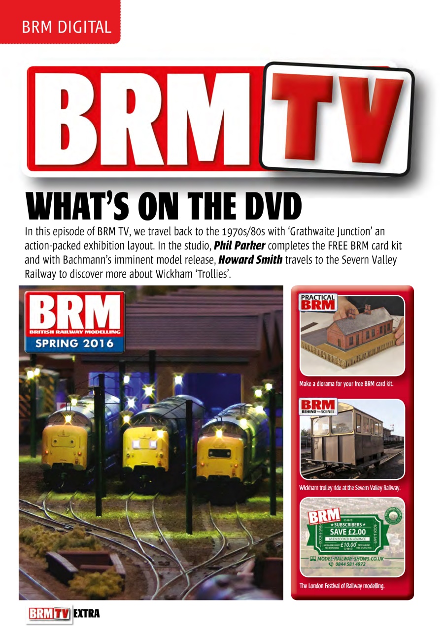 British Railway Modelling (BRM) Magazine - Spring 2016 Back Issue