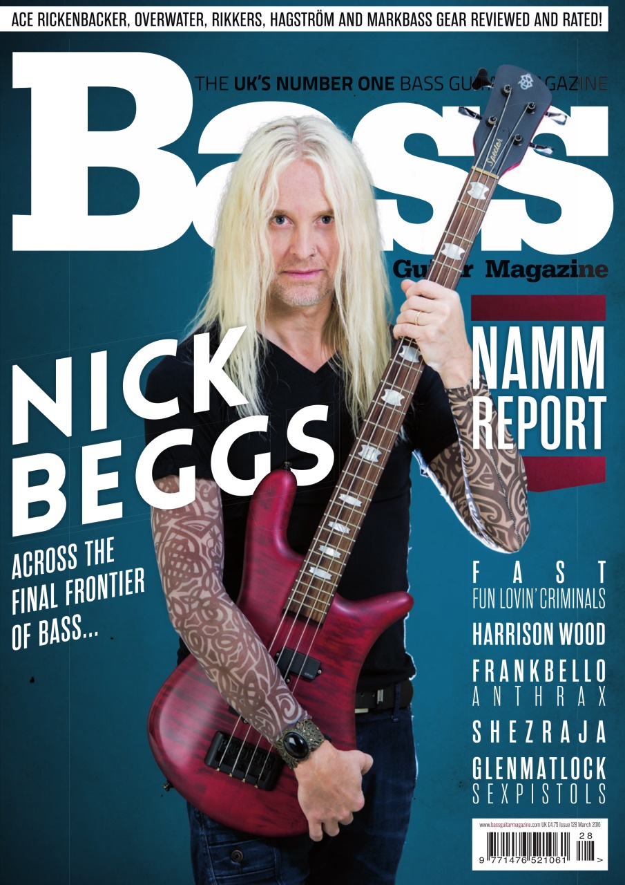 Bass Player UK Magazine - Mar-16 Back Issue