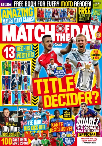 Match of the Day Magazine - Issue 396 Back Issue