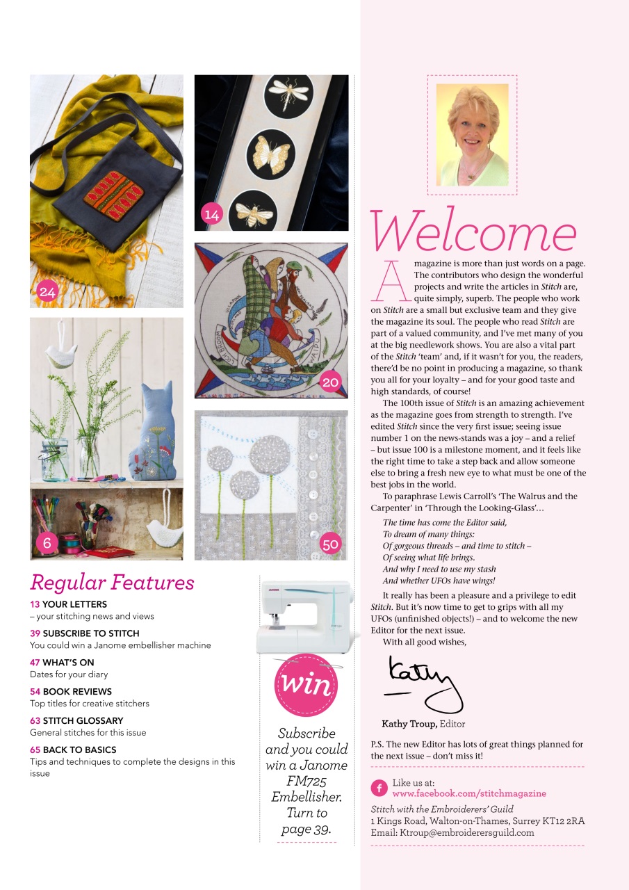 Stitch magazine - Stitch Issue 100 Apr-May Back Issue