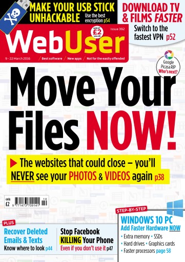 Webuser Magazine - 392 Back Issue
