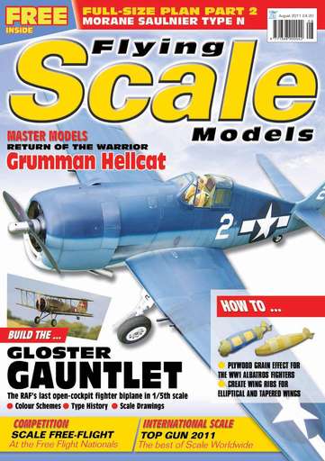 Flying Scale Models Magazine - August 2011 Back Issue