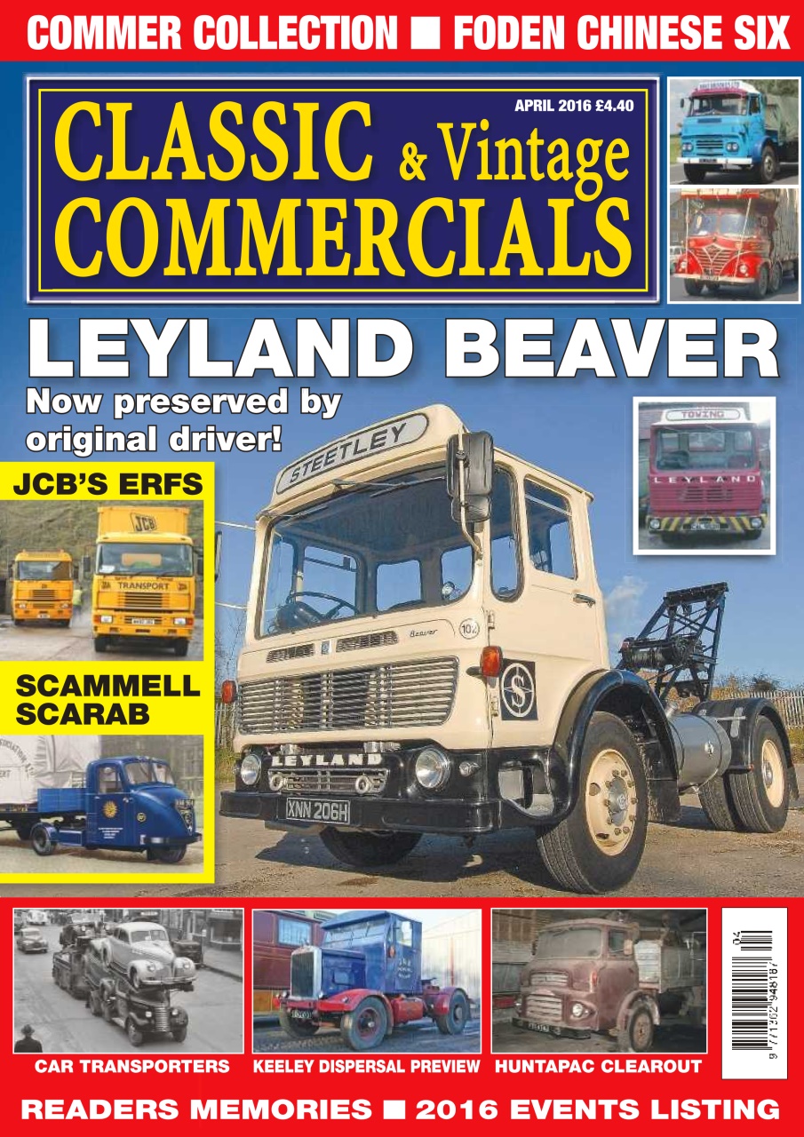 Classic & Vintage Commercials Magazine - Vol. 21 No. 8 Leyland Beaver ...