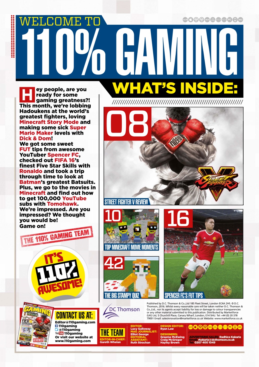 110% Gaming Magazine - Issue 20 Back Issue