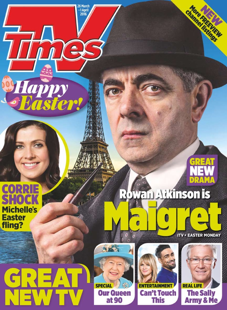 TV Times Magazine - 26th March 2016 Back Issue