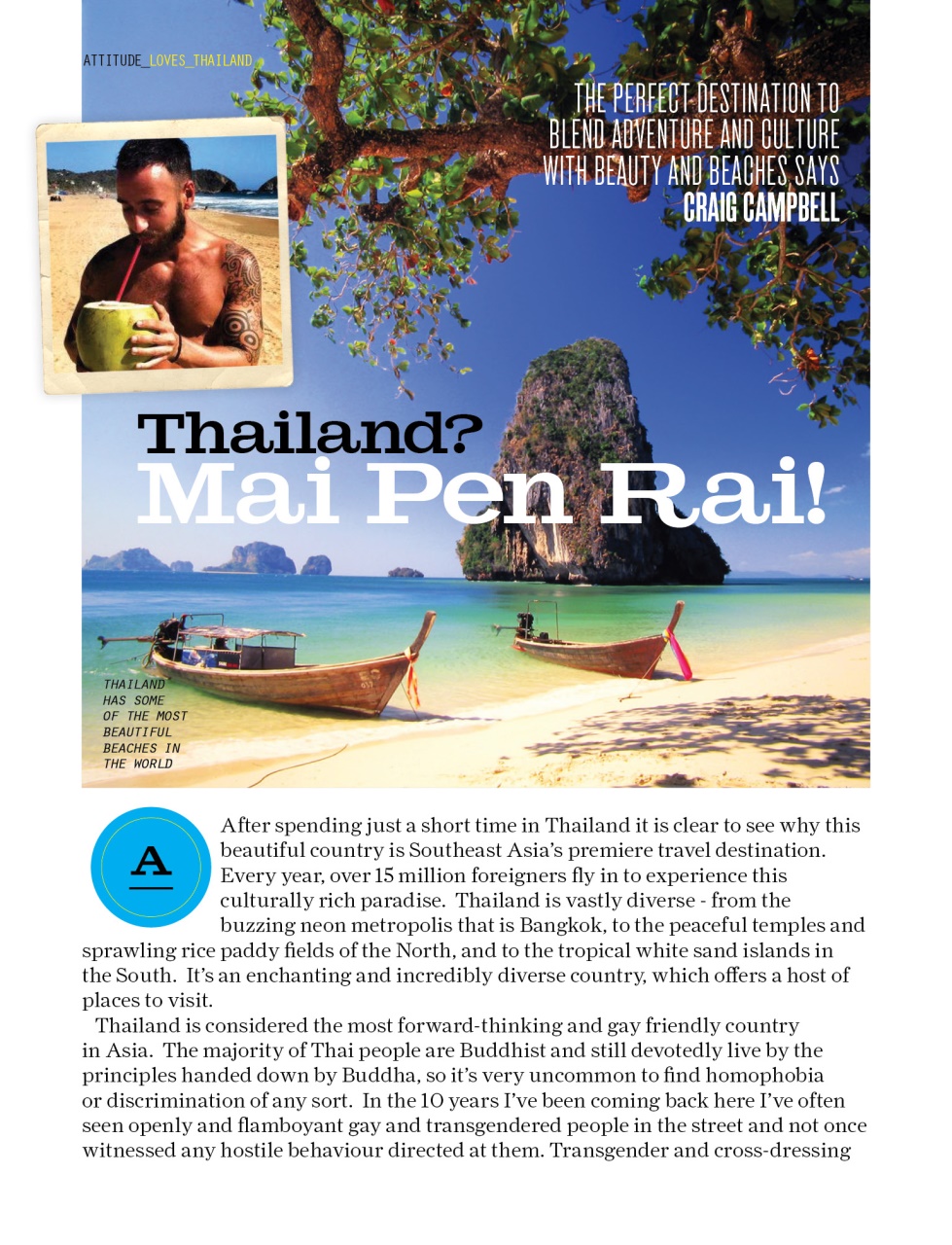 Attitude Magazine - Attitude loves Thailand Special Issue