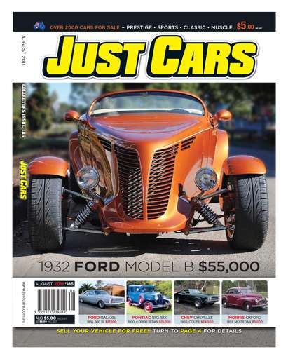 JUST CARS Magazine - JUST CARS Aug Issue 186 Back Issue