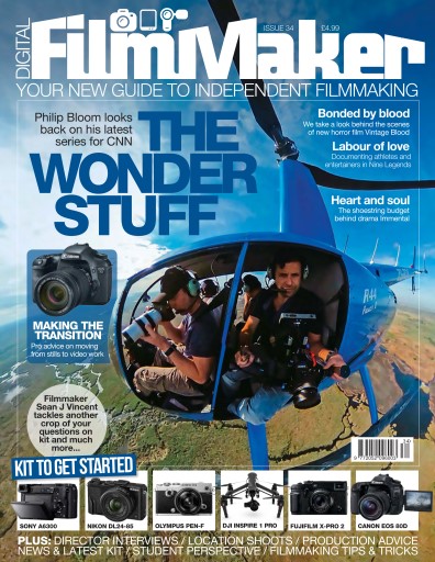 Digital FilmMaker Magazine - dfm issue 34 Back Issue