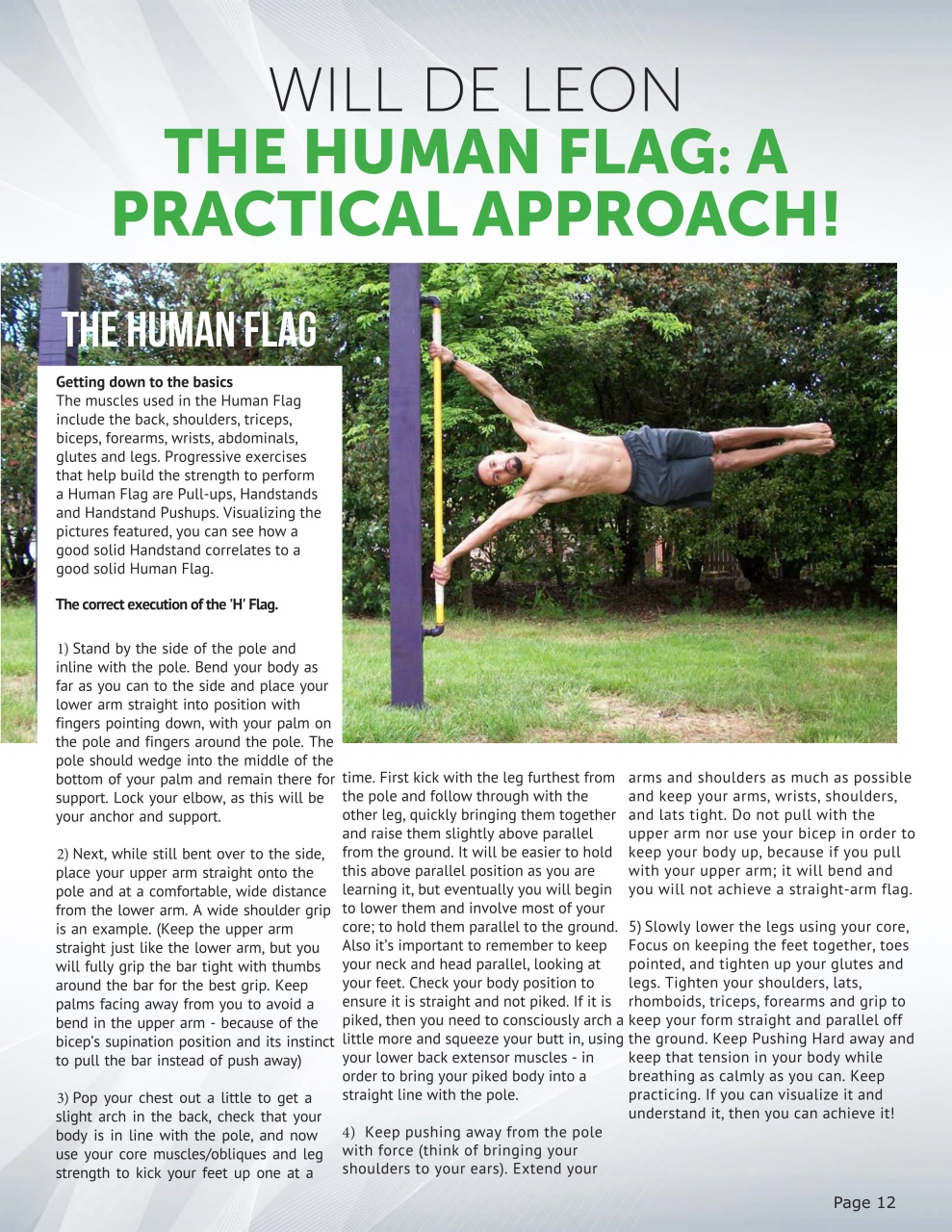 Unconventional Athletes Magazine - Issue 1 Volume 1 Back Issue