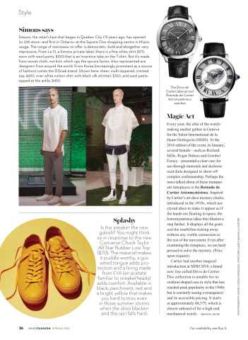 Fashion Magazine - Men's Spring 2016 Special Issue