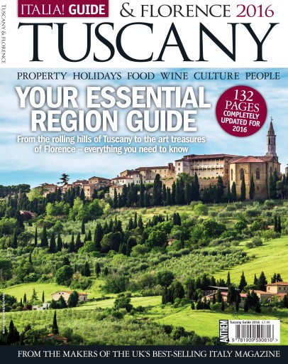 Italia! Guide Magazine - Tuscany & Florence 2016 Back Issue