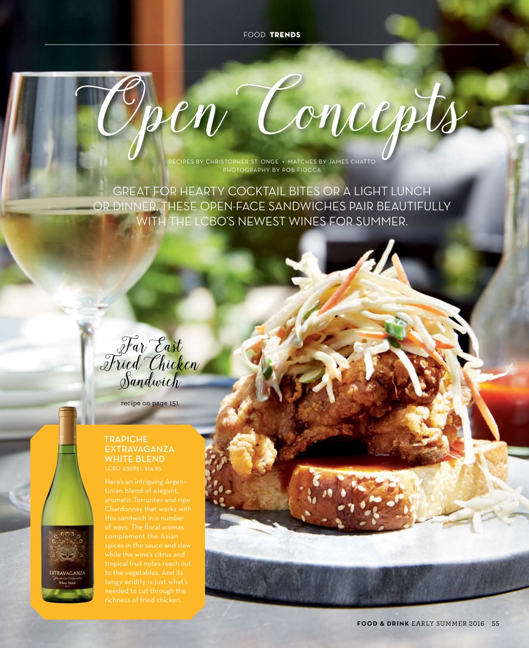 LCBO Food & Drink Magazine - Early Summer 2016 Back Issue