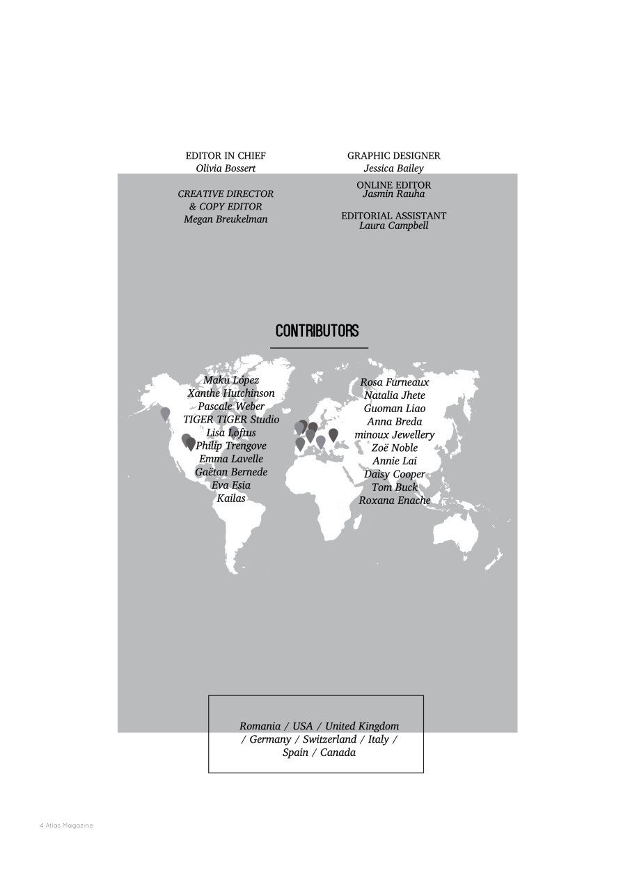 Atlas Magazine Subscriptions and The Delicate Issue Issue