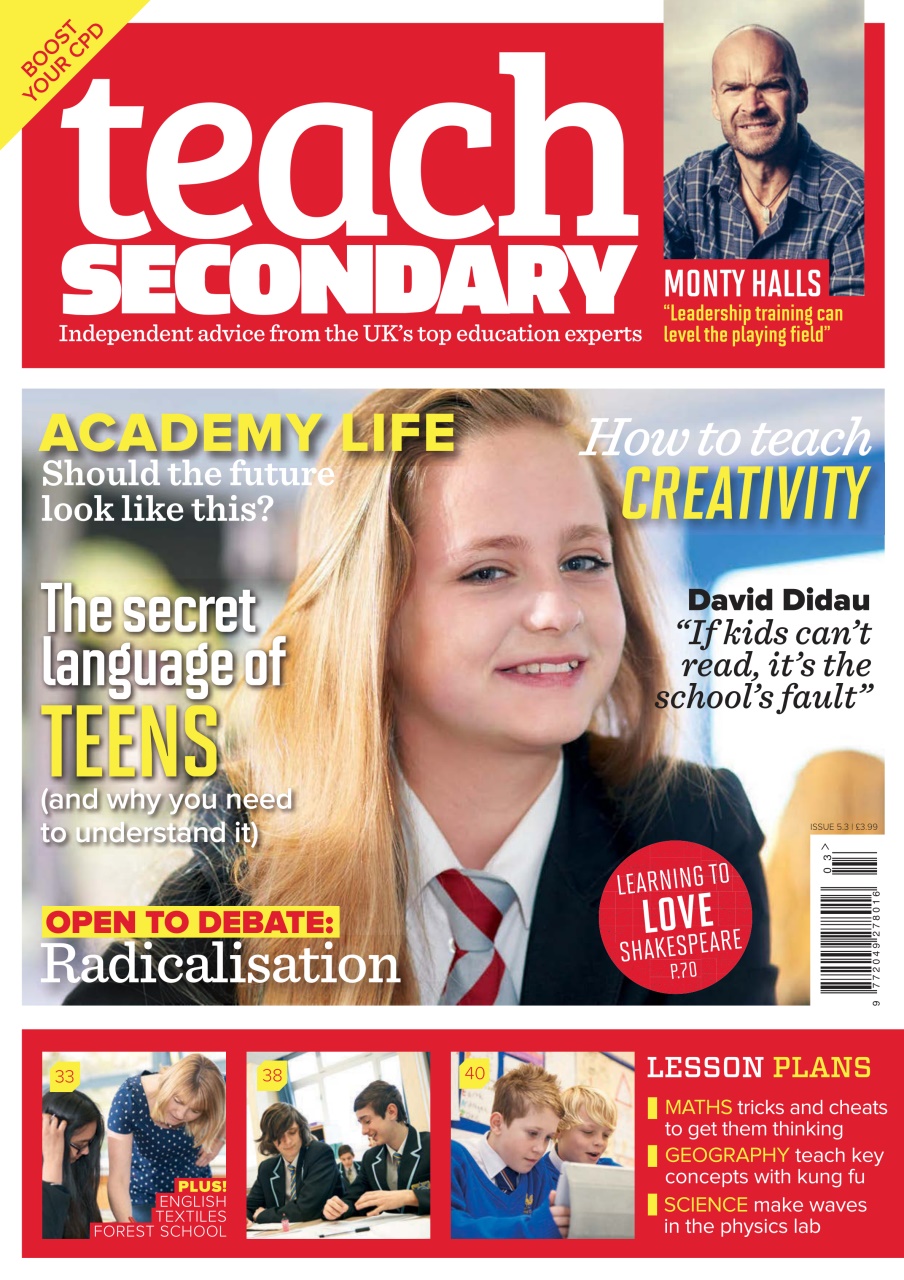 Teach Secondary Magazine - Vol.5 No.3 Back Issue
