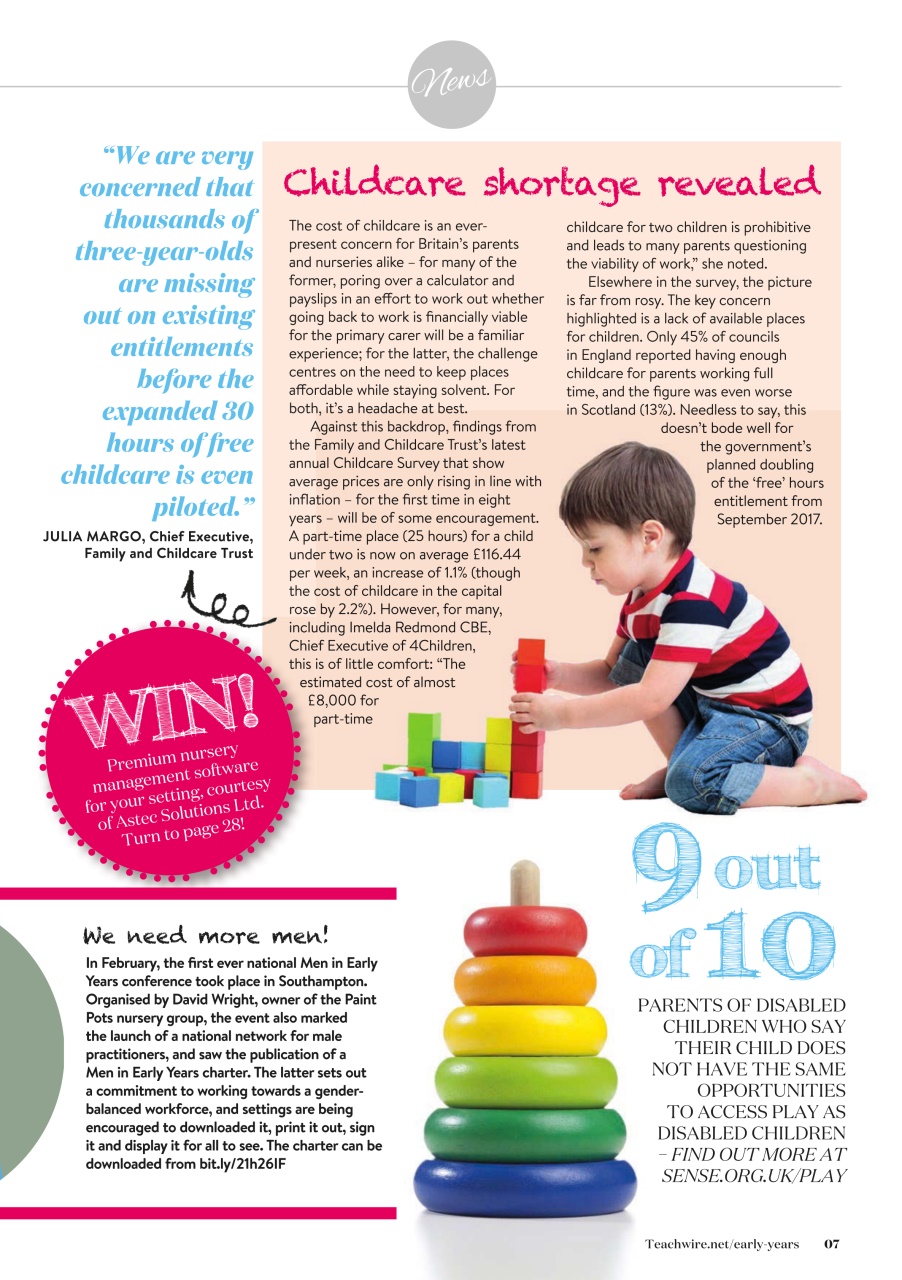 Teach Early Years Magazine - Vol.6 No.3 Back Issue