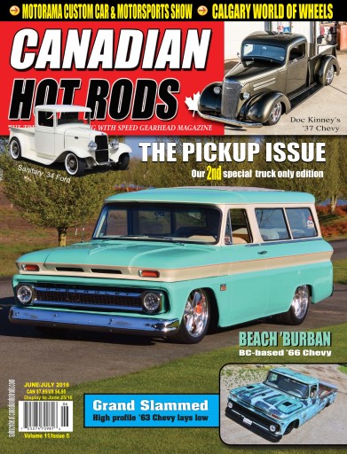 Canadian Hot Rods Magazine - junejuly2016 Back Issue