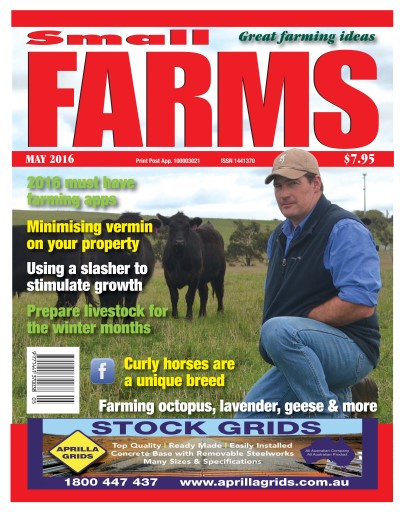 Small Farms Magazine - "Small Farms May 2016" Back Issue