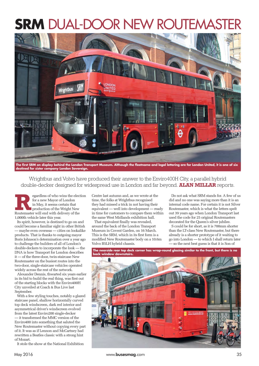 Buses Magazine - May 2016 Back Issue