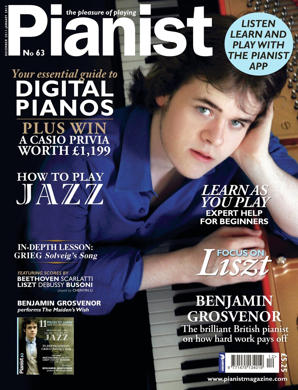 Pianist Magazine - Issue 63 Dec 2011-Jan 2012 Back Issue