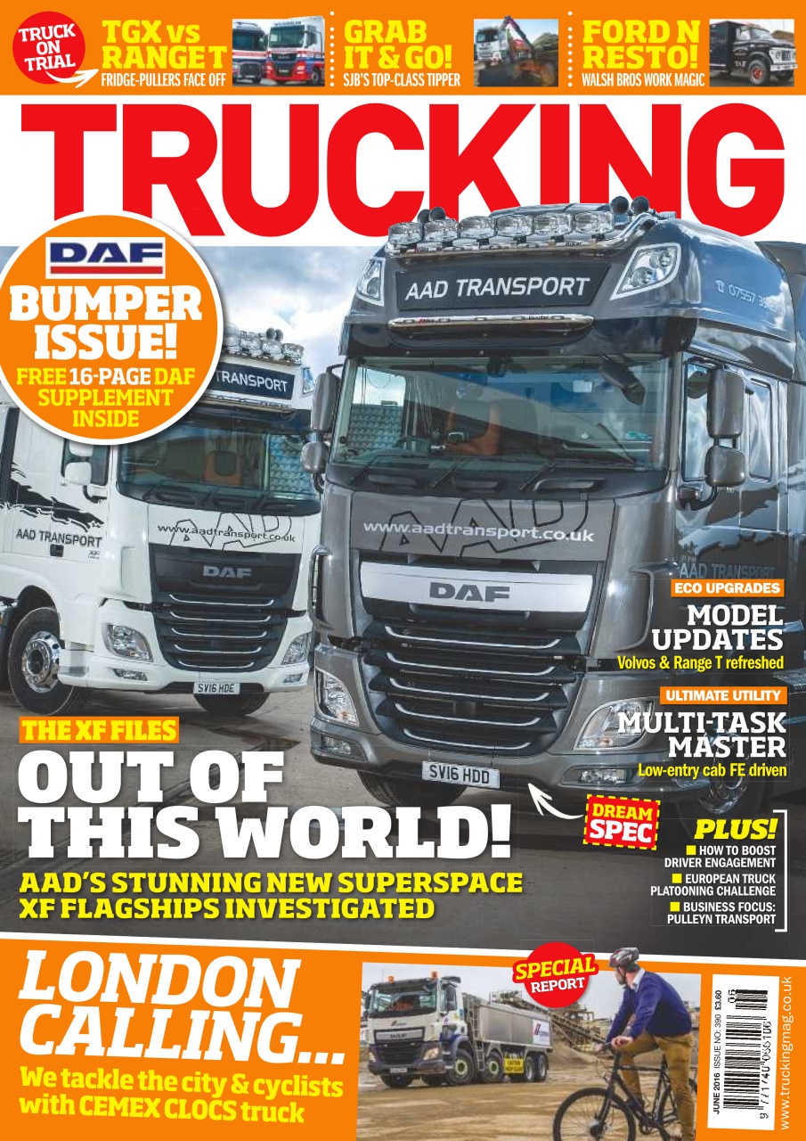 Trucking Magazine - No. 390 Out Of This World Back Issue