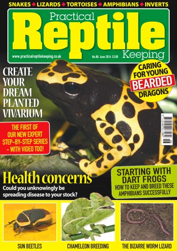 Practical Reptile Keeping Magazine - No. 88 Health Concerns Back Issue