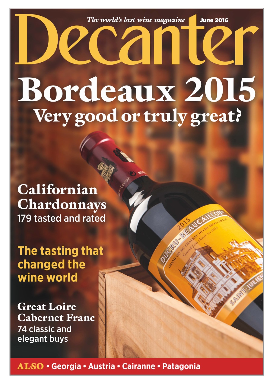 Decanter Magazine - June 2016 Back Issue