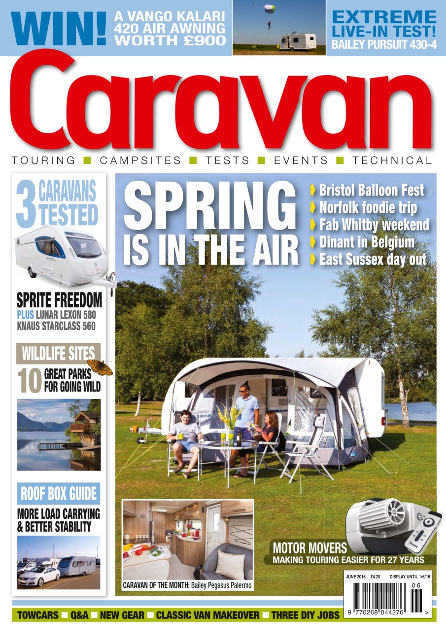 Caravan Magazine - Spring Touring Ideas | June 2016 | Caravan Magazine ...
