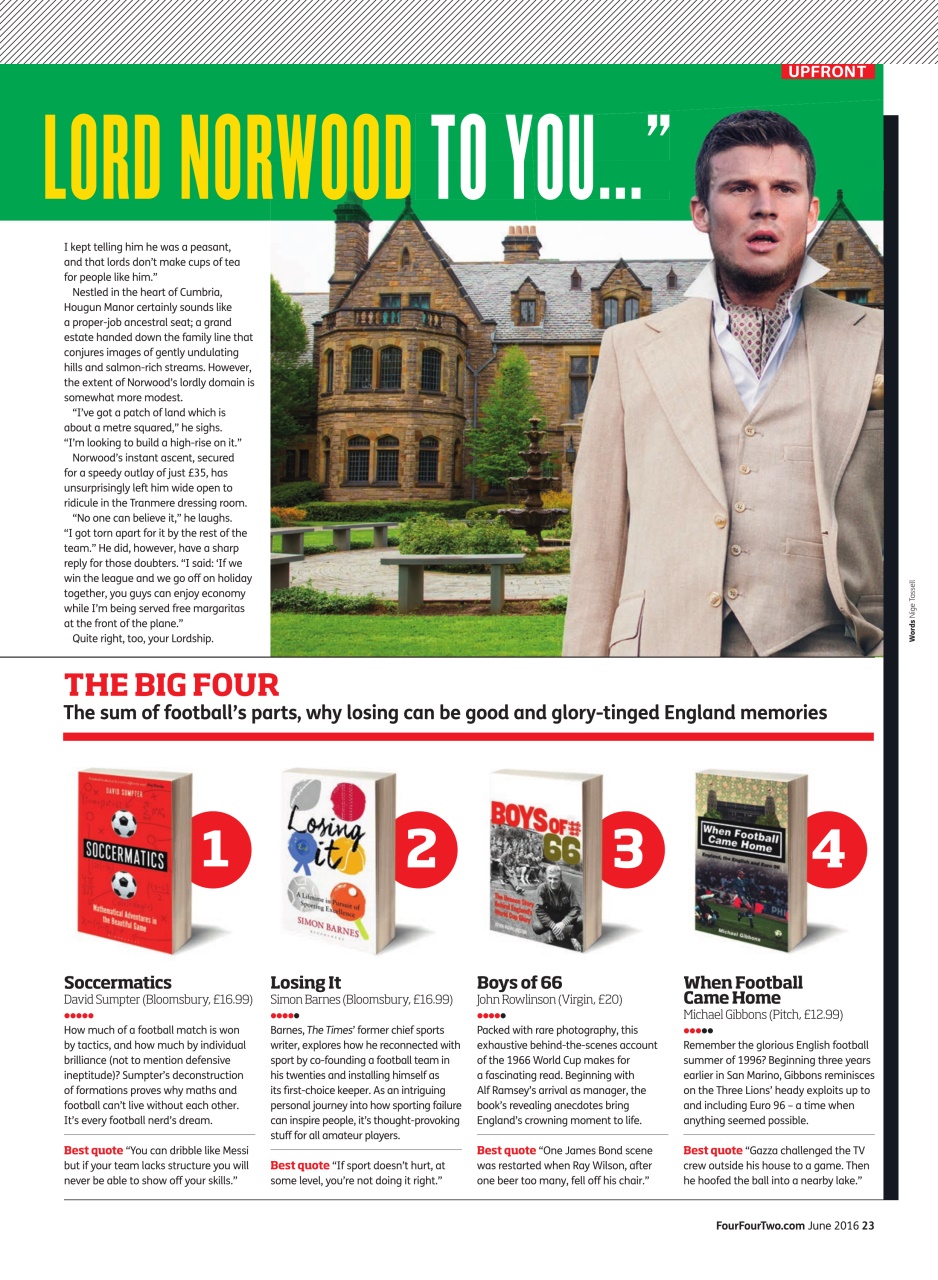 FourFourTwo Magazine - June 2016 Back Issue