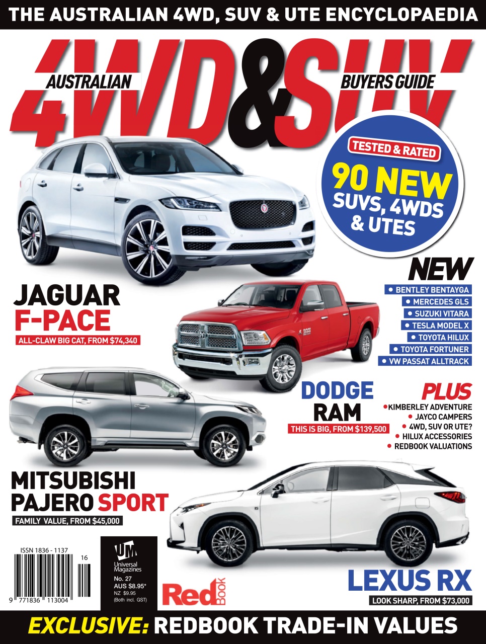 Australian 4WD and SUV Buyers Guide Magazine - Issue 27 Back Issue
