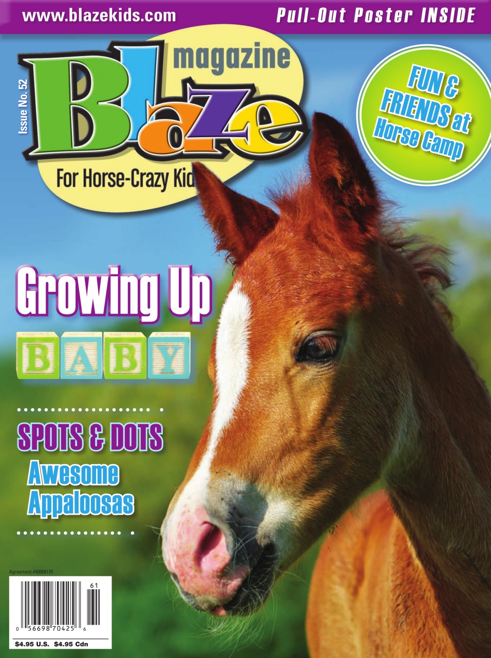 Blaze Magazine For Horse Crazy Kids - Issue No. 52 May 2016 Back Issue