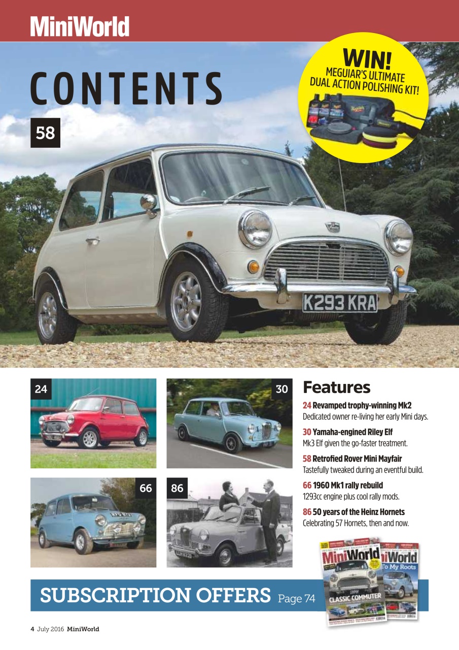 Mini World Magazine - No. 291 Historic Rally Ready Back Issue